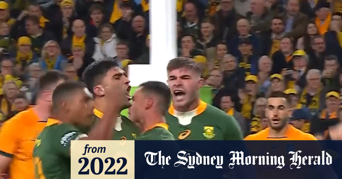 Video: Springboks score first at new-look Allianz Stadium